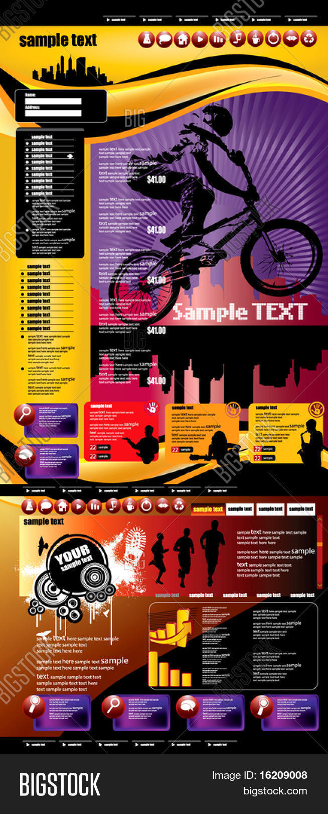 Vector Website Vector & Photo (Free Trial) | Bigstock