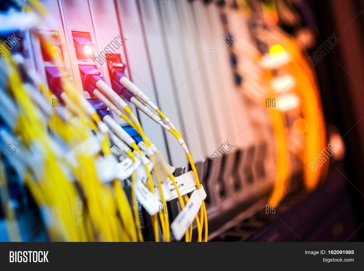 Fiber Optic Servers Image & Photo (Free Trial) | Bigstock