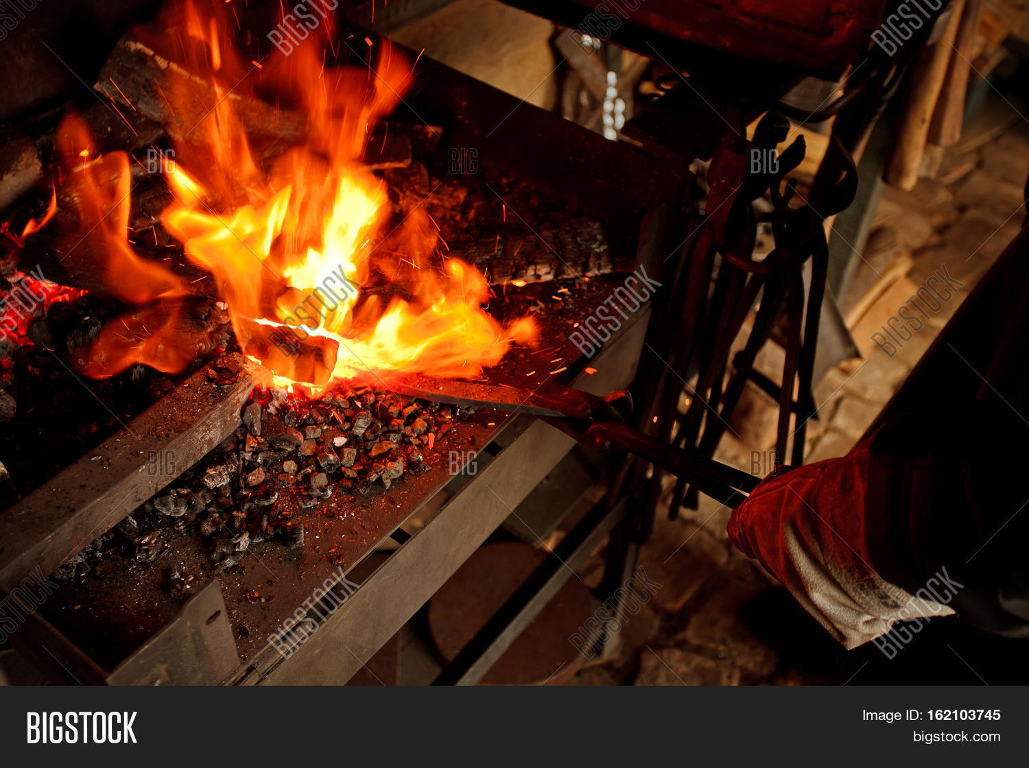 Forge Fire Forge Fire Image & Photo (Free Trial) | Bigstock