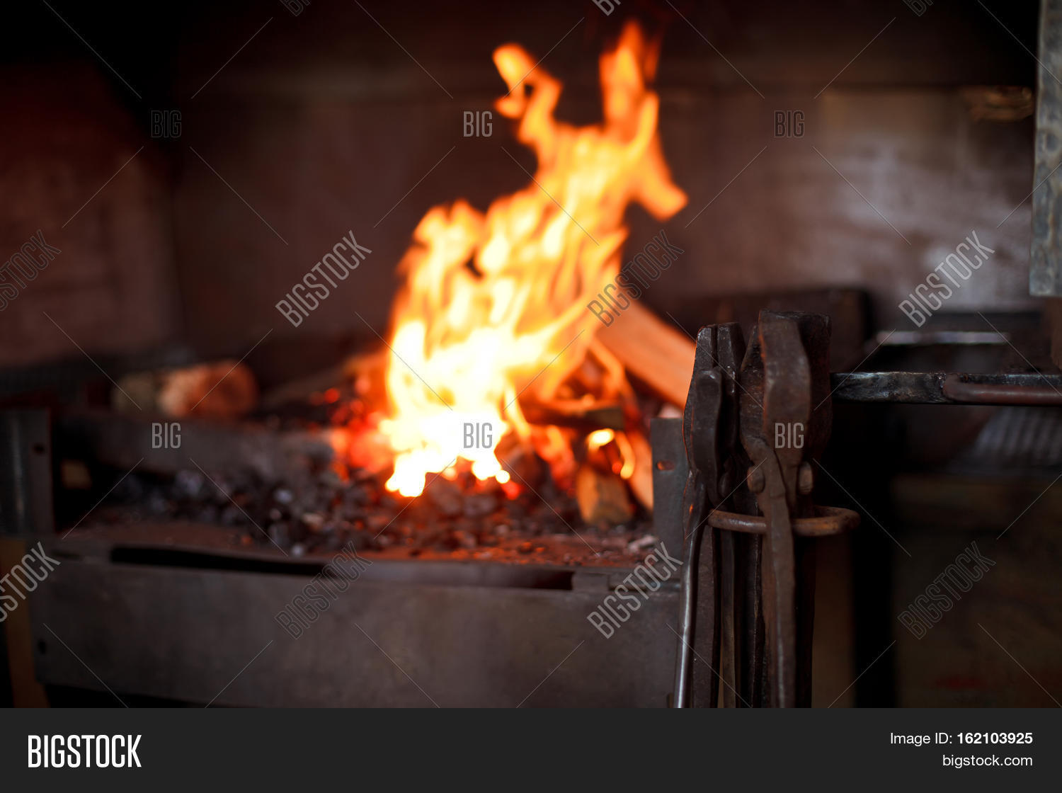Forge Fire Forge Fire Image & Photo (Free Trial) | Bigstock