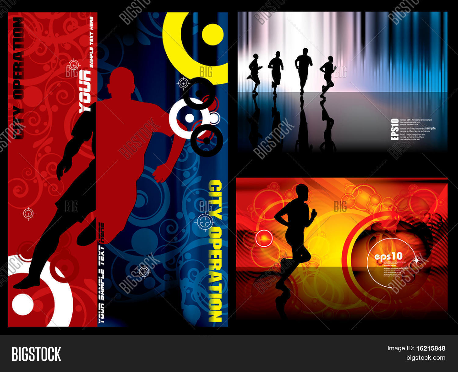 Sport Background Set Vector & Photo (Free Trial) | Bigstock