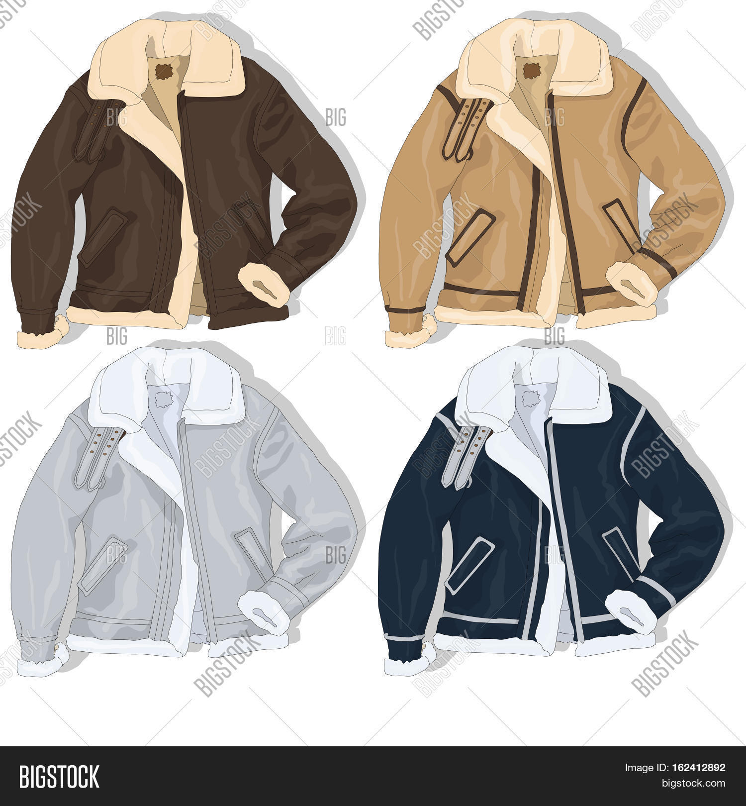 Pilot Jacket. Bomber. Image & Photo (Free Trial) | Bigstock