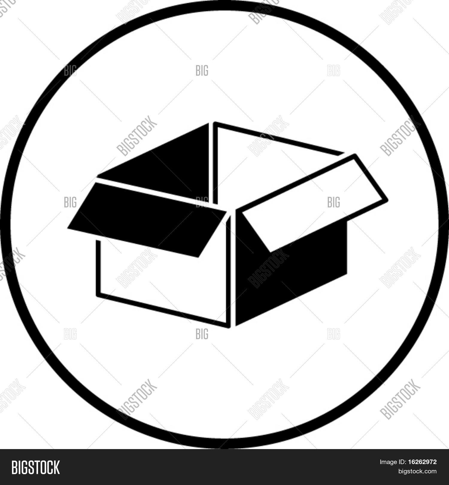 Open Box Symbol Vector & Photo (Free Trial) | Bigstock