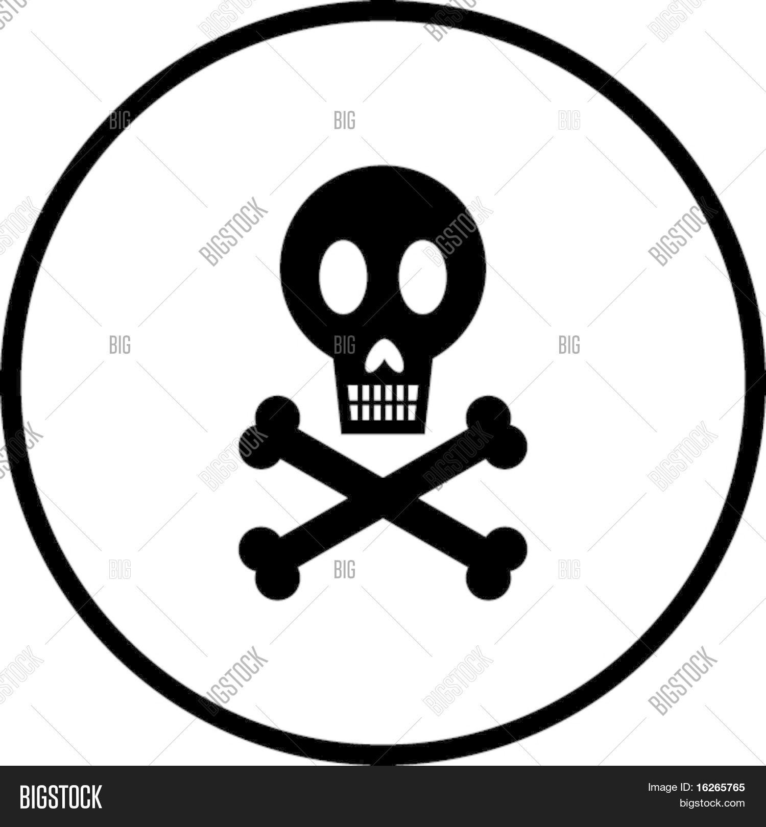 Vector y foto Símbolo De Muerte (prueba gratis) | Bigstock