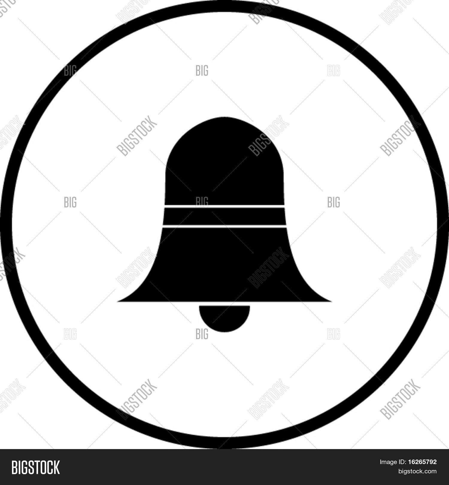 Bell Symbol Vector & Photo (Free Trial) | Bigstock