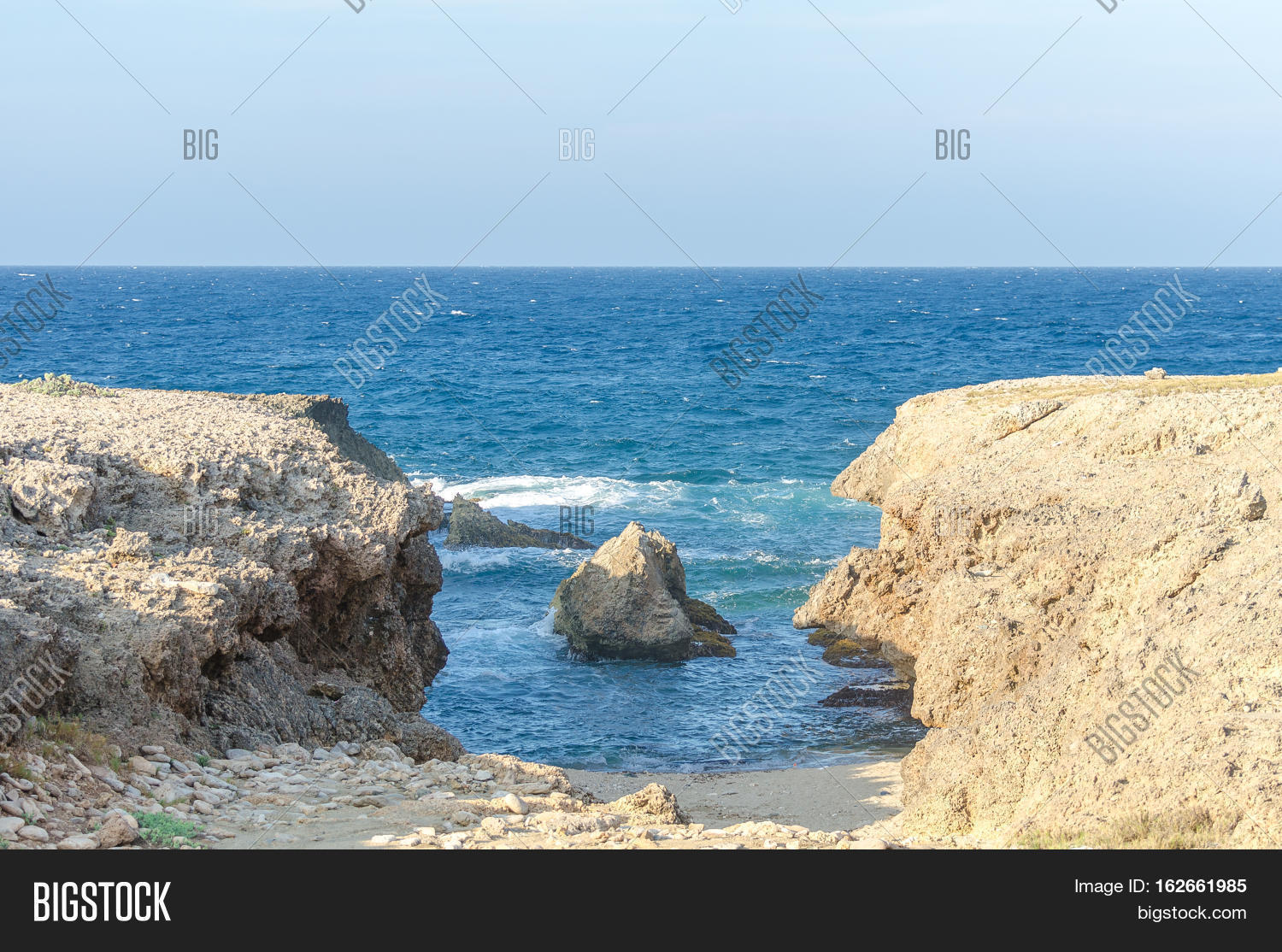 Natural Bridge Beach Image & Photo (Free Trial) | Bigstock