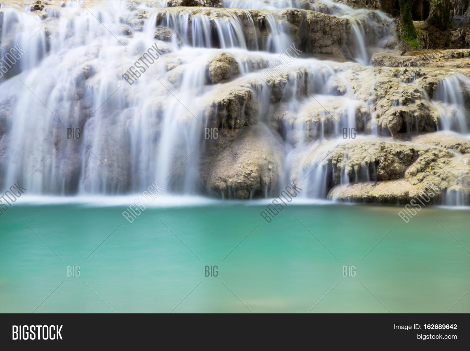 Waterfall Cascading Image & Photo (Free Trial) | Bigstock