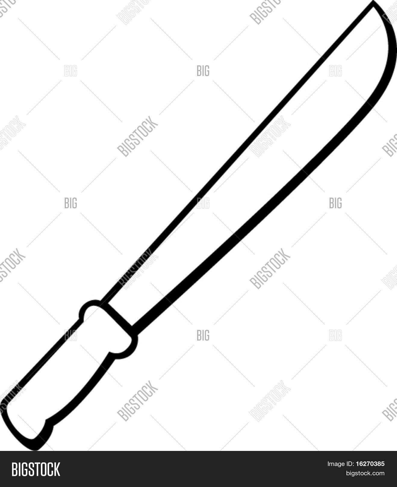 Machete Vector & Photo (Free Trial) | Bigstock