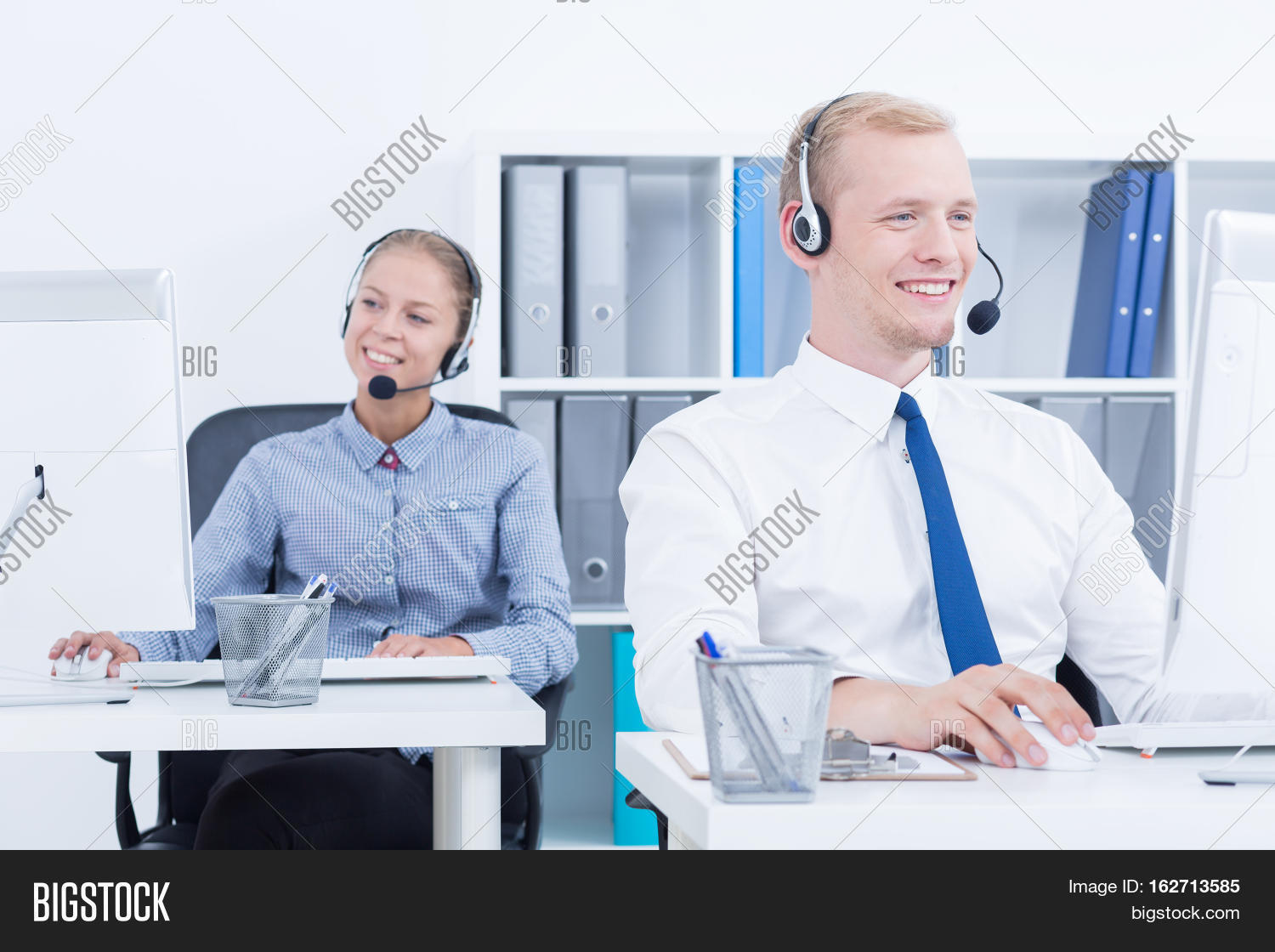 Telemarketers During Image & Photo (Free Trial) | Bigstock