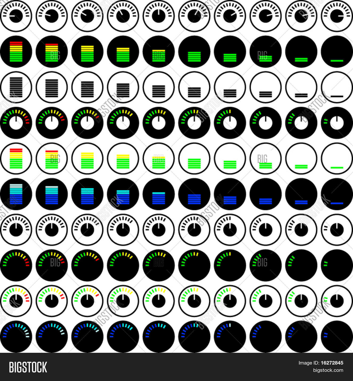 Audio Volume, Level Vector & Photo (Free Trial) | Bigstock