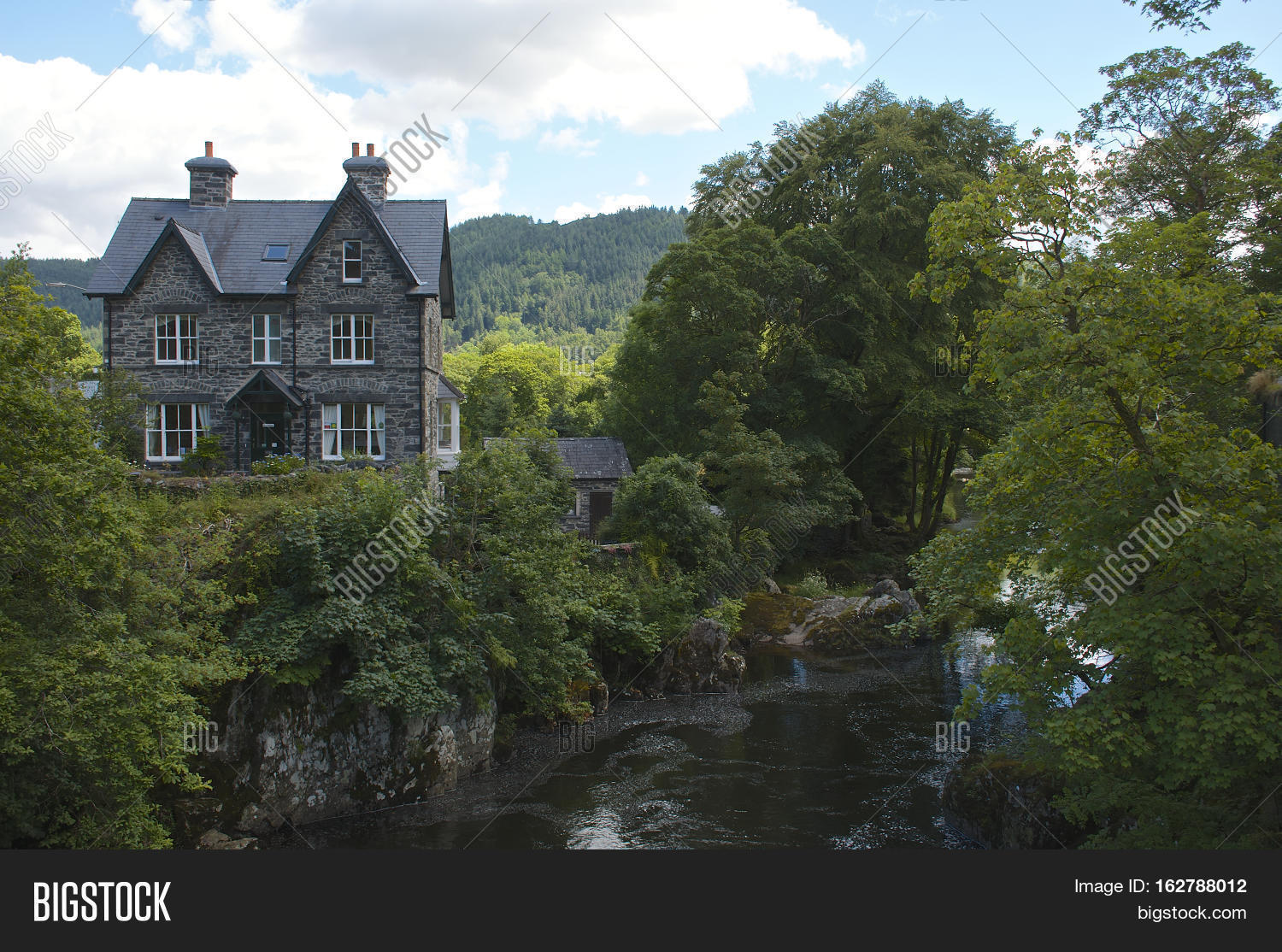 House Beside River, Image & Photo (Free Trial) | Bigstock