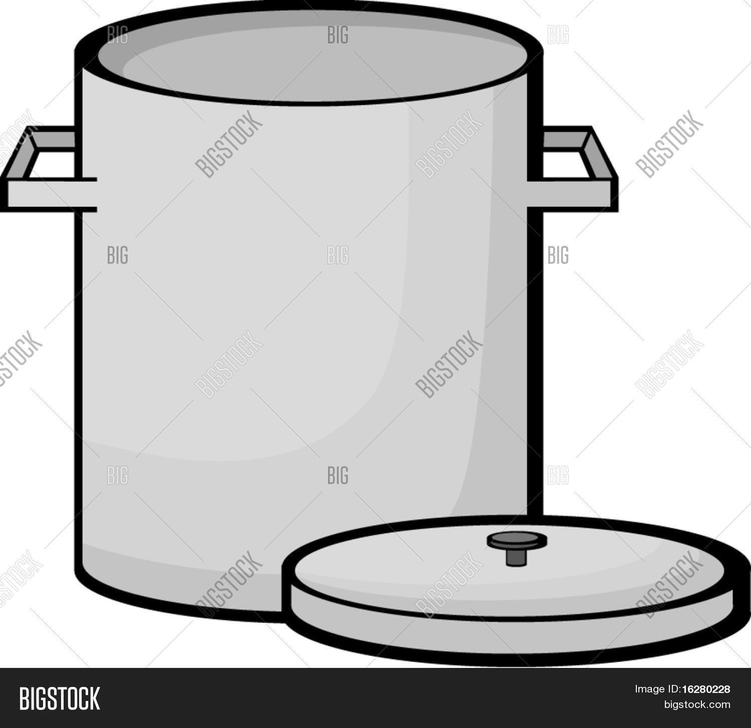 Big Stockpot Vector & Photo (Free Trial) | Bigstock