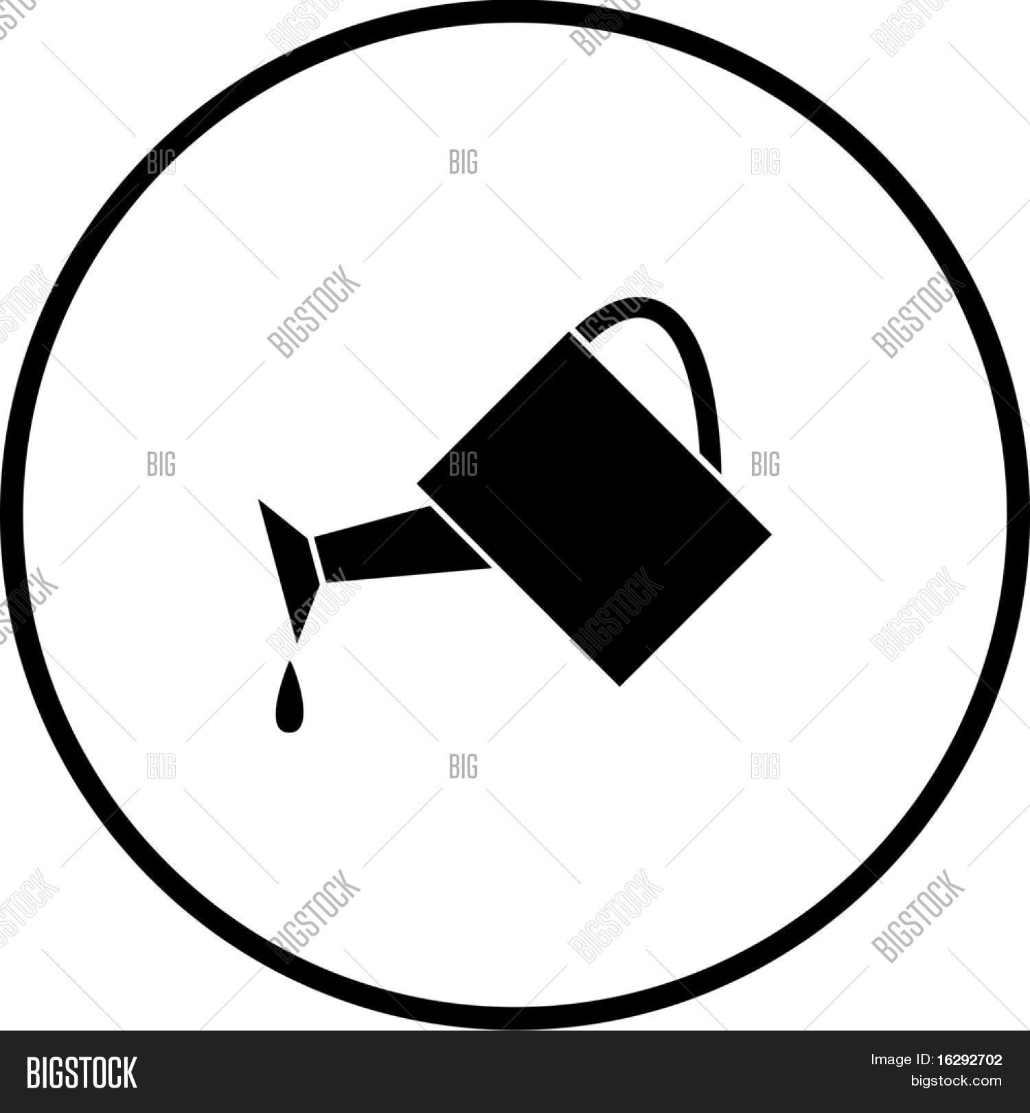 Watering Can Symbol Image & Photo (Free Trial) | Bigstock