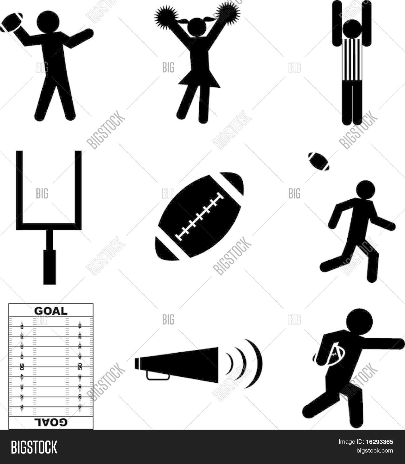 Football Mini Symbols Vector & Photo (Free Trial) | Bigstock