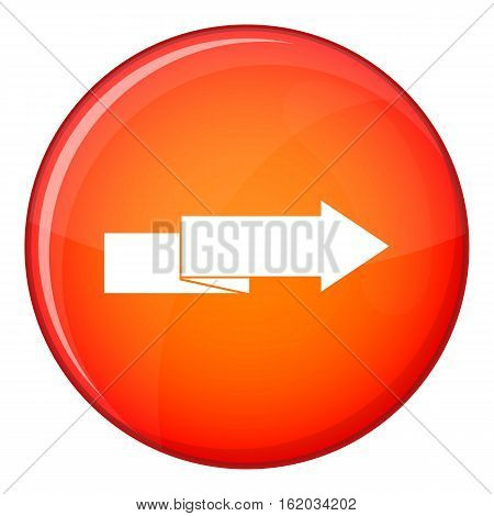 Arrow Right Icon Red Vector & Photo (Free Trial) | Bigstock