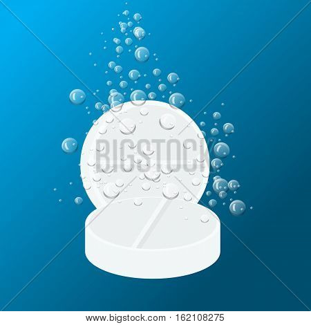 Tablet Dissolving Vector & Photo (Free Trial) | Bigstock