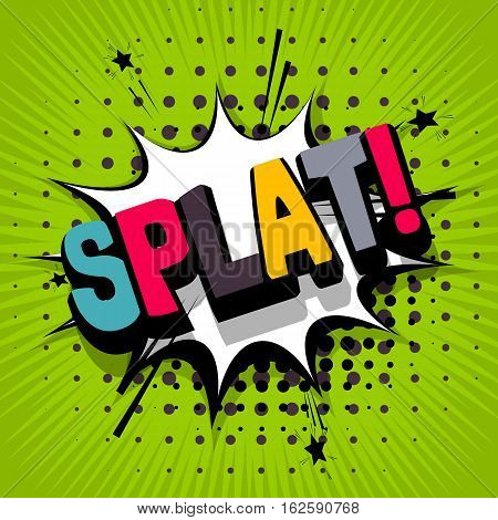 Lettering Splat. Vector & Photo (Free Trial) | Bigstock