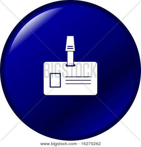 Id Card Button Vector & Photo (Free Trial) | Bigstock