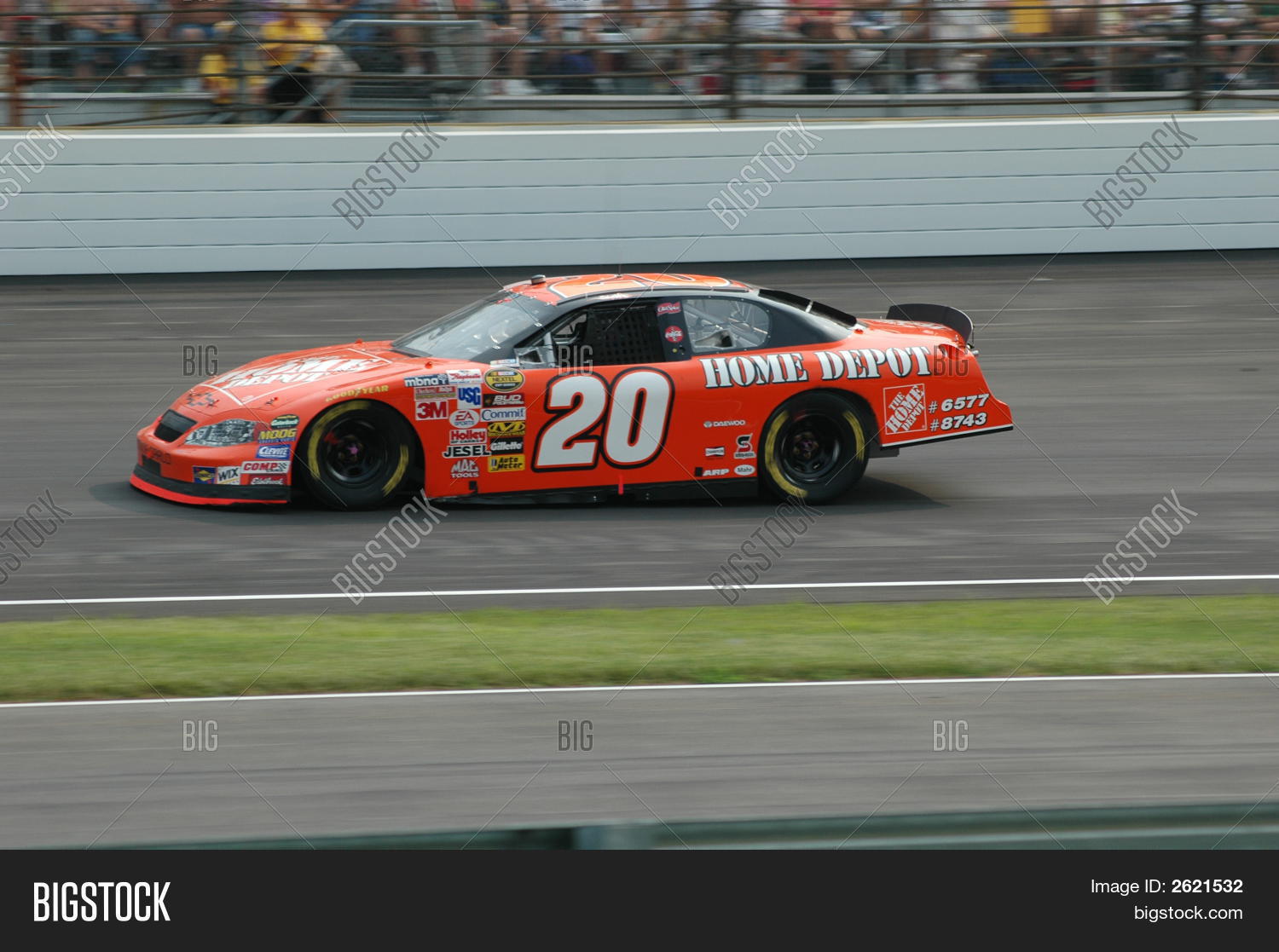 Tony Stewart'S Car Image & Photo (Free Trial) | Bigstock
