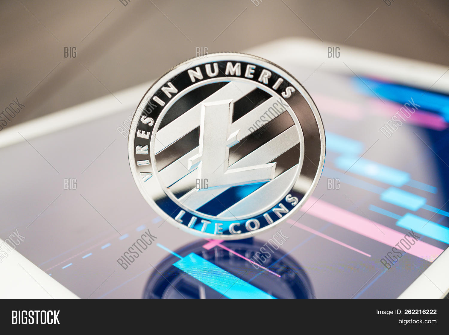 Close- Photo Litecoin Image & Photo (Free Trial) | Bigstock