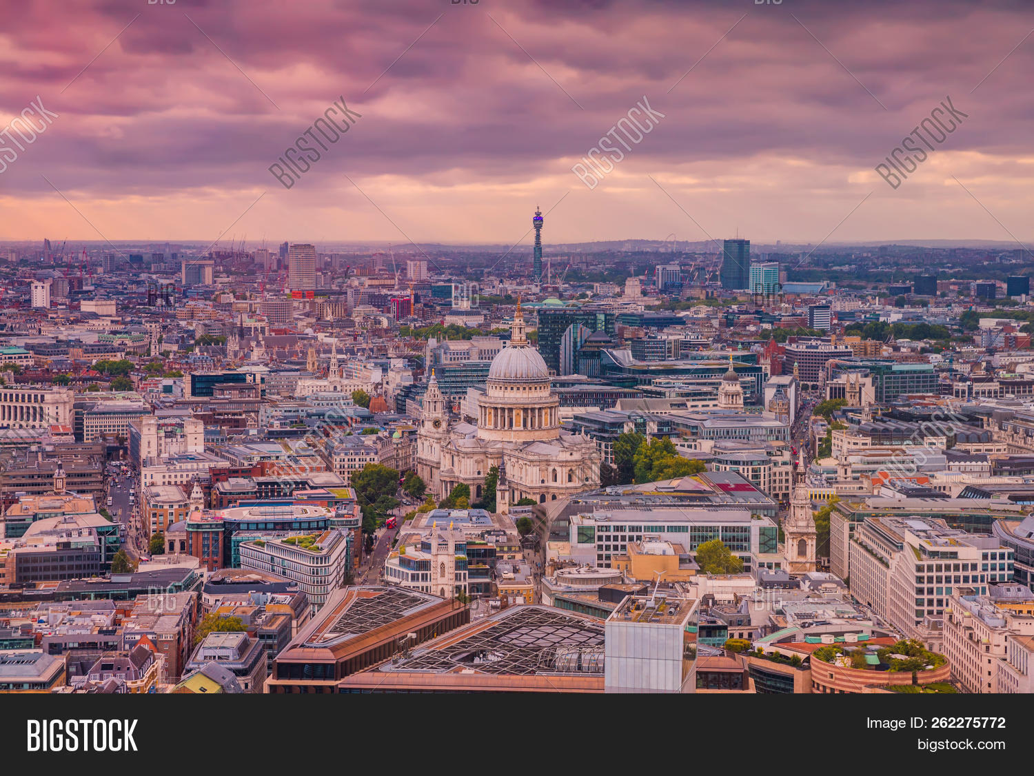 London Aerial View, Image & Photo (Free Trial) | Bigstock
