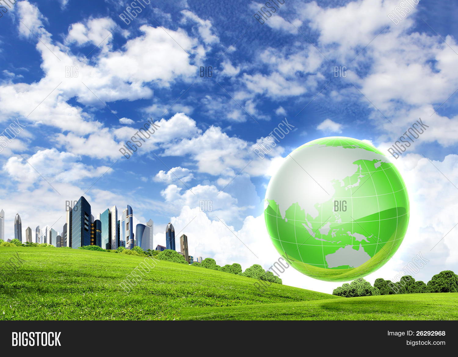 Picture Green Planet Image & Photo (Free Trial) | Bigstock
