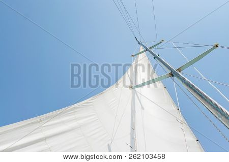 White Sail Sailing Image & Photo (Free Trial) | Bigstock