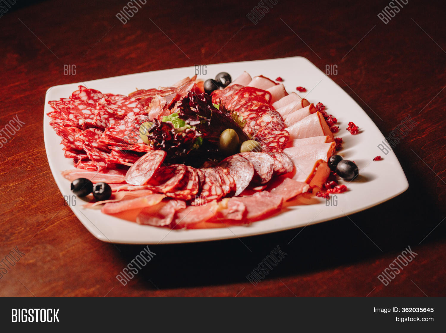 Meat Plate: Sausages, Image & Photo (Free Trial) | Bigstock