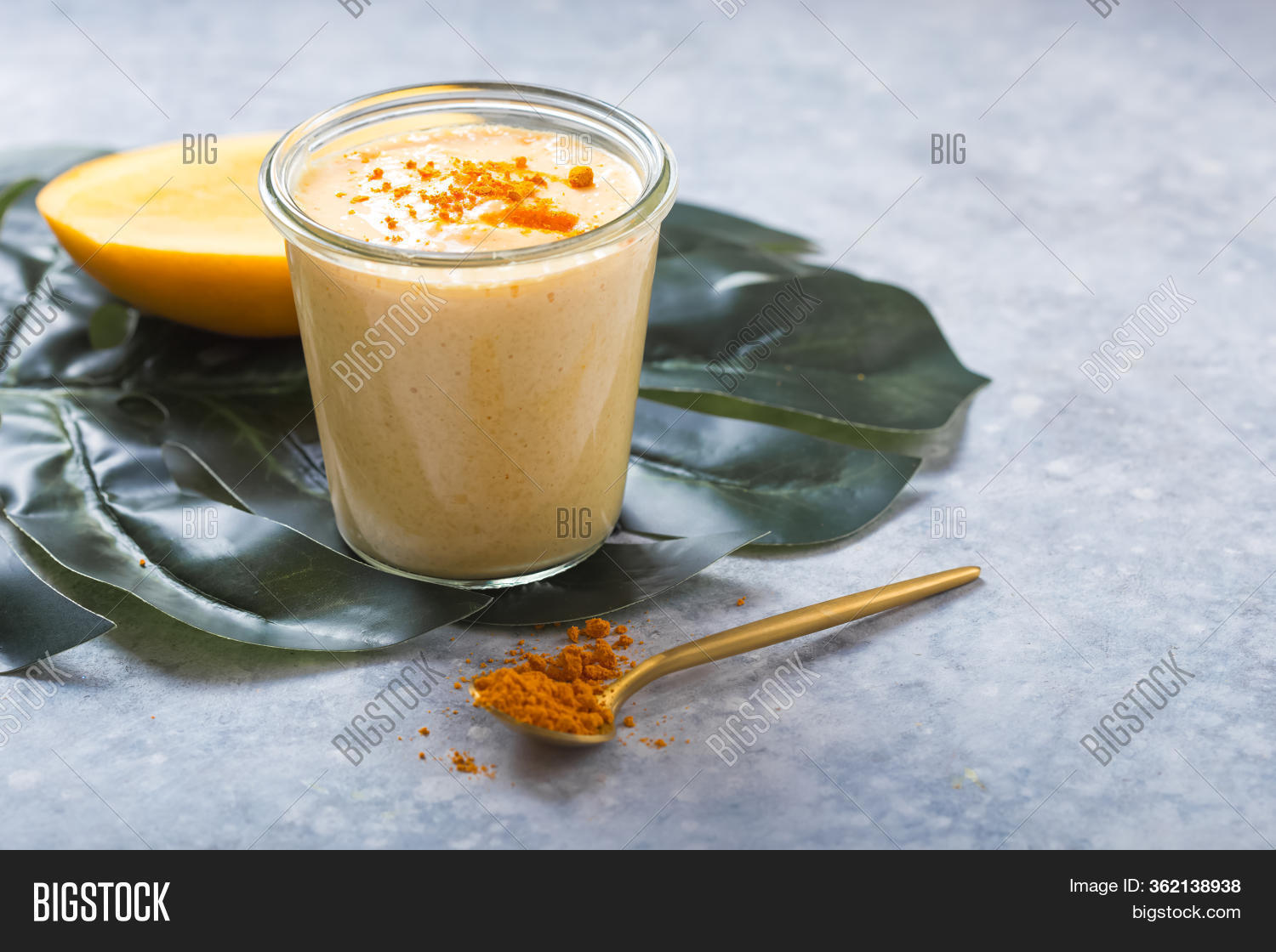 Yellow Mango Yogurt Image & Photo (Free Trial) | Bigstock