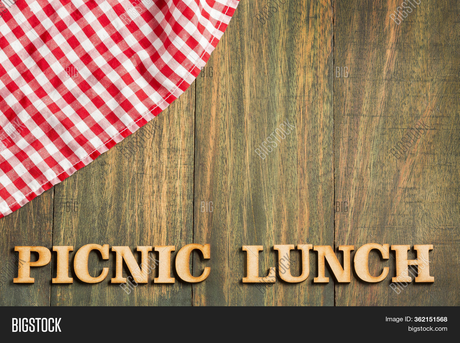 Picnic Lunch - Wooden Image & Photo (Free Trial) | Bigstock