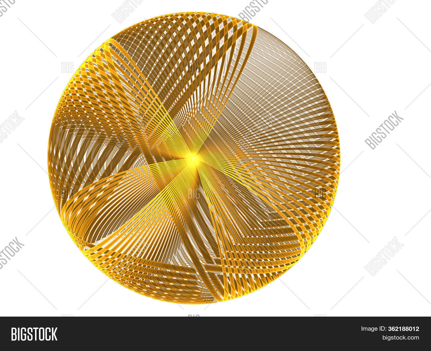 Abstract Golden Disk Image & Photo (Free Trial) | Bigstock