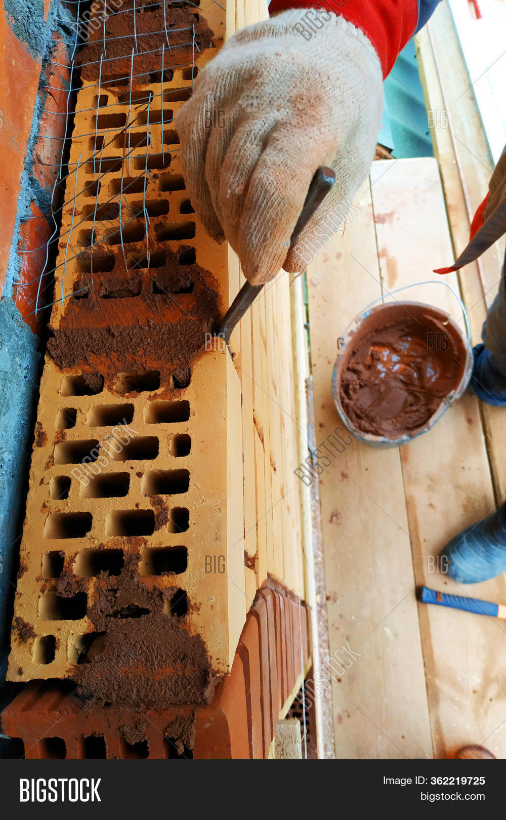 Master Lays Masonry Image & Photo (Free Trial) | Bigstock