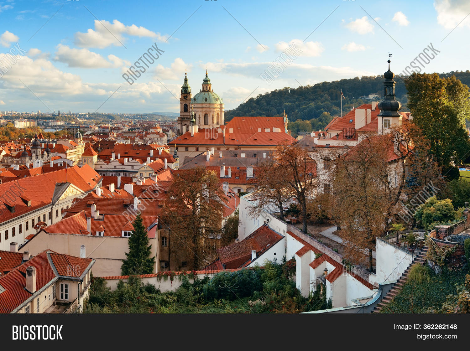 Prague Skyline Rooftop Image & Photo (Free Trial) | Bigstock