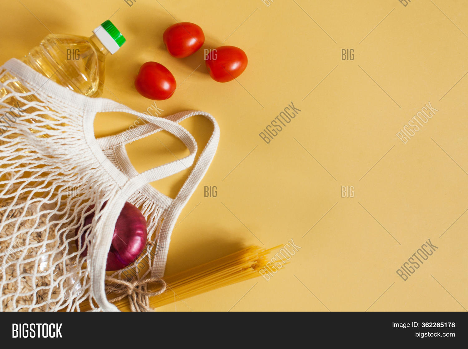 Food Items String Bag Image & Photo (Free Trial) | Bigstock