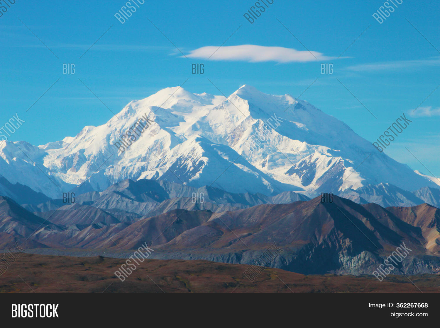 Snow Covered Denali Image & Photo (Free Trial) | Bigstock