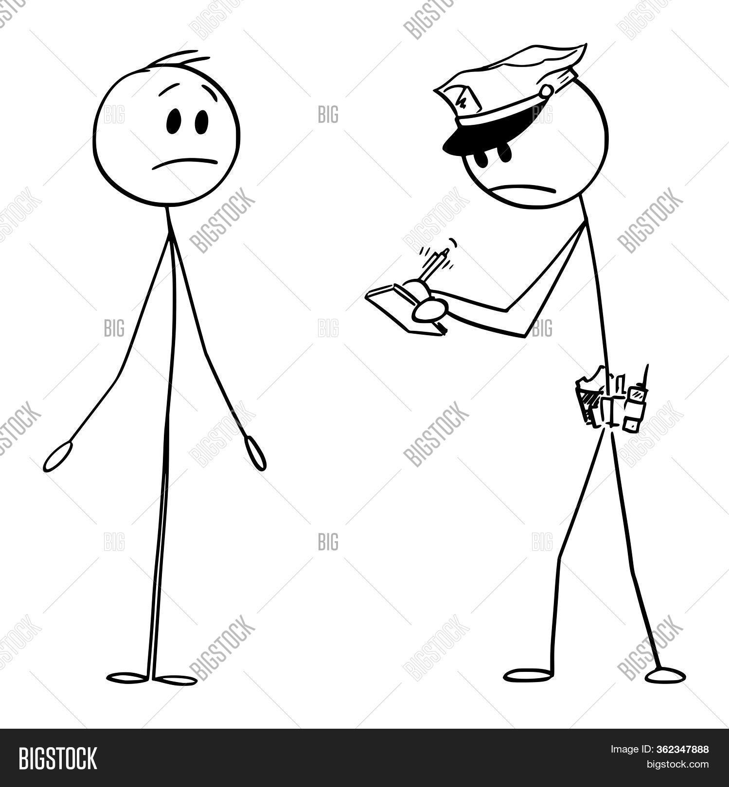 Cartoon Stick Figure Image & Photo (Free Trial) | Bigstock