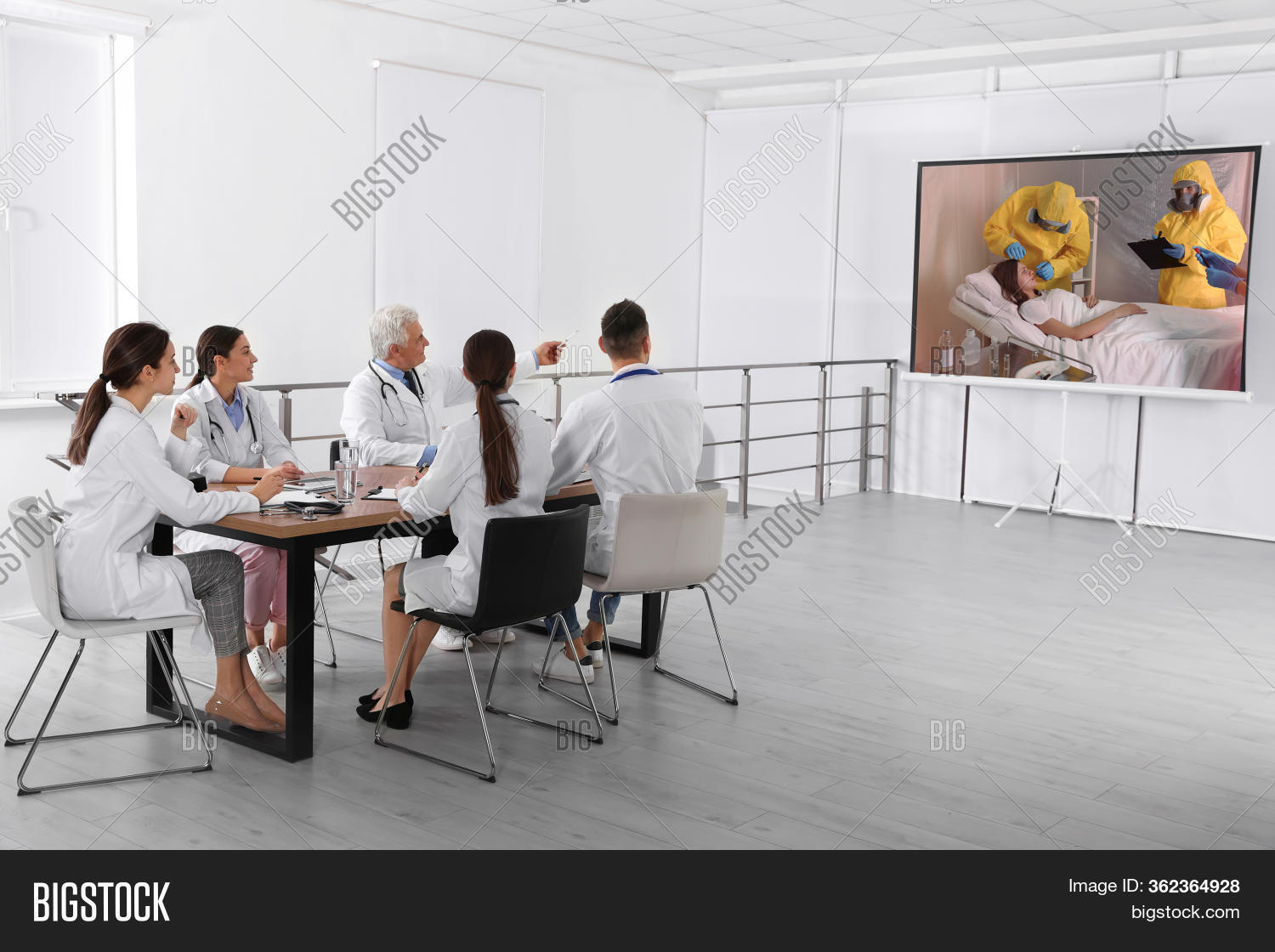 Team Doctors Using Image & Photo (Free Trial) | Bigstock