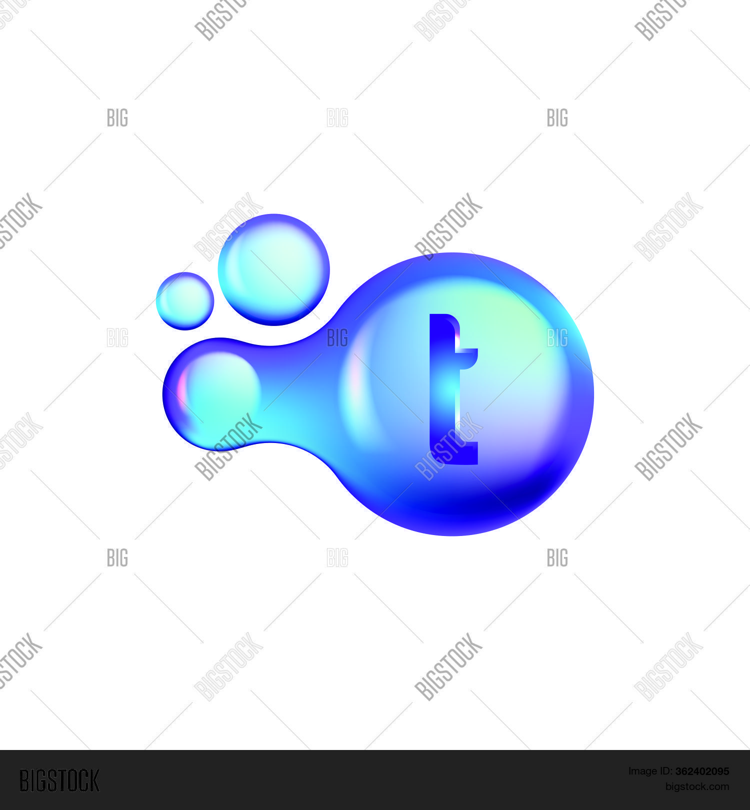 Initial Letter T Dots Vector & Photo (Free Trial) | Bigstock