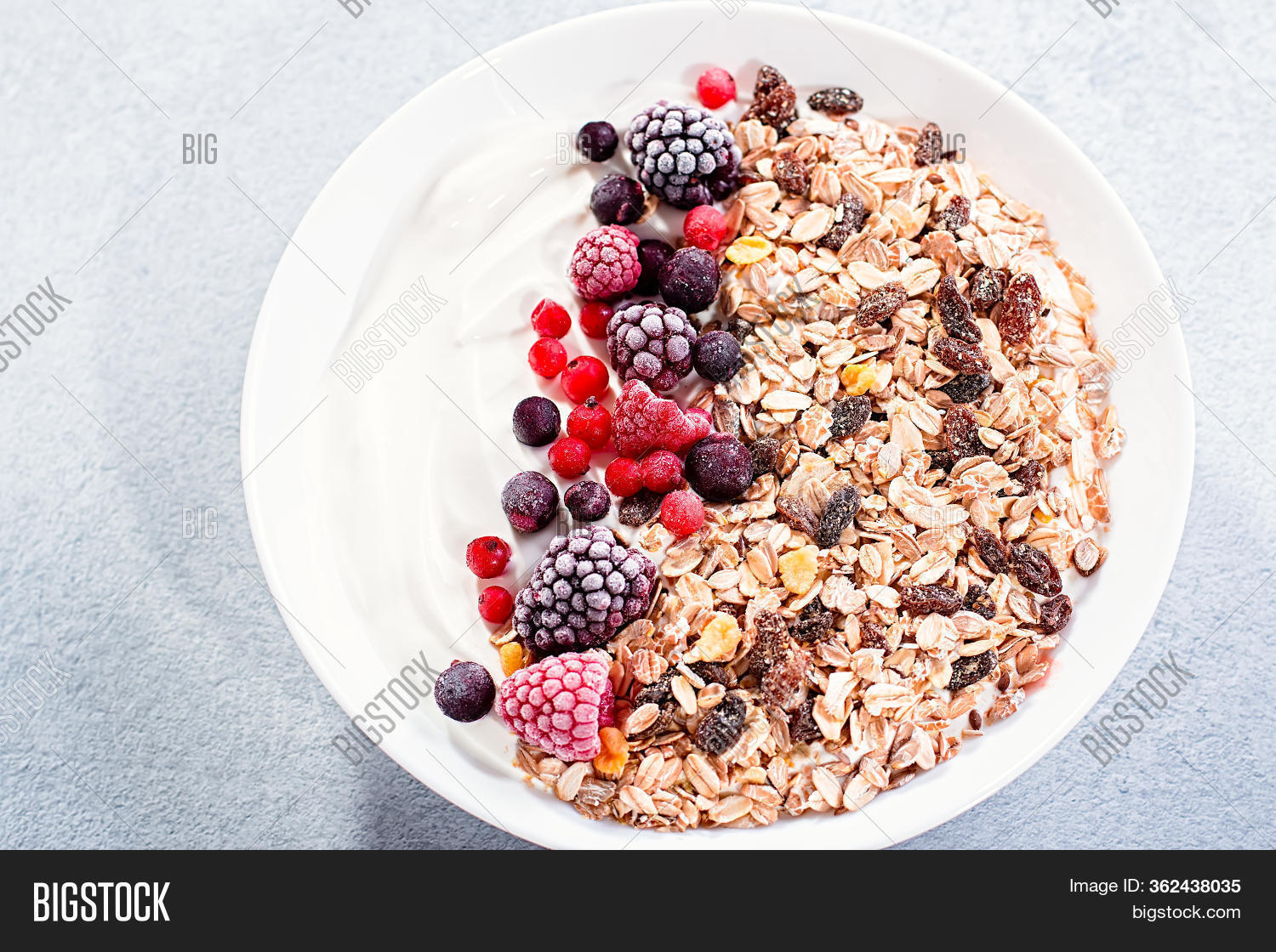 Muesli Bowl Granola Image & Photo (Free Trial) | Bigstock