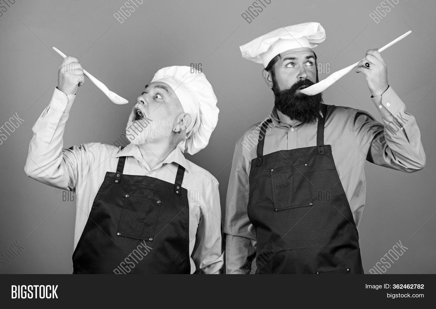 Chef Men Cooking. Image & Photo (Free Trial) | Bigstock
