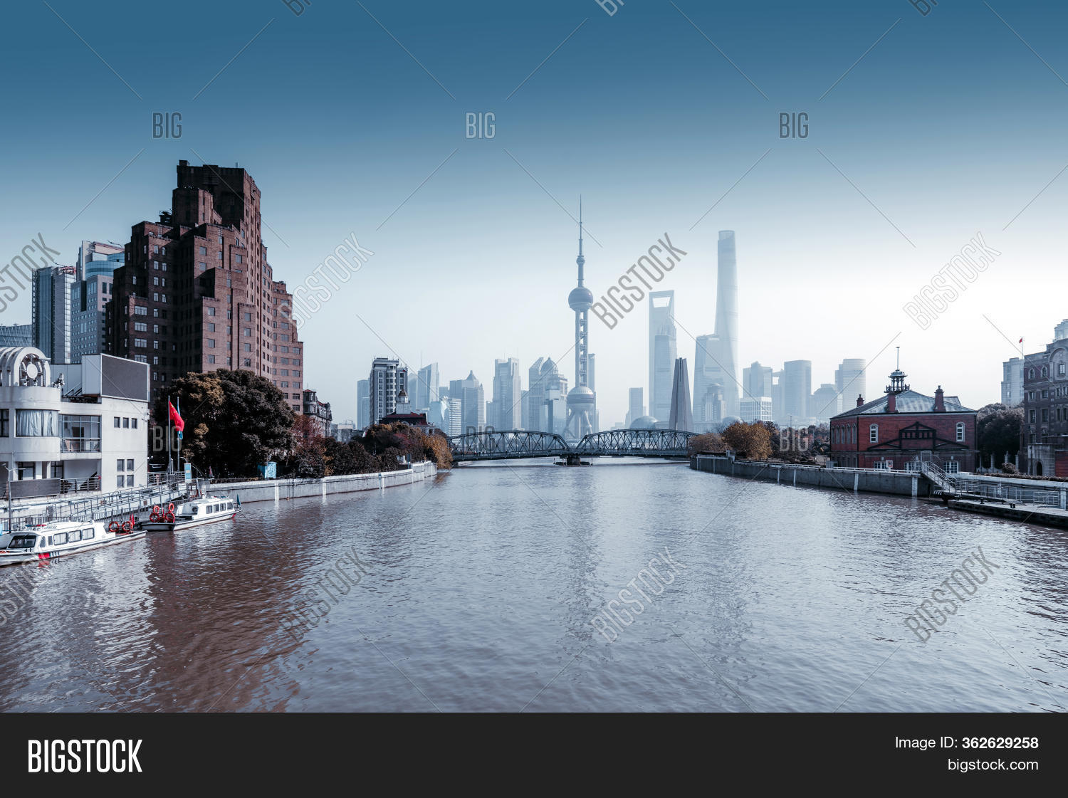 Shanghai Skyline Image & Photo (Free Trial) | Bigstock