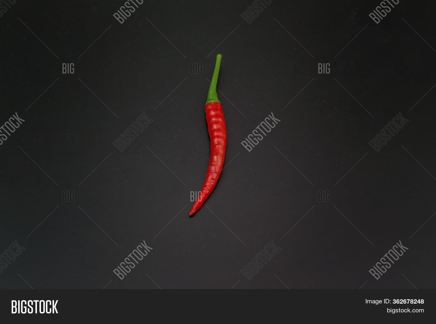 Red Chilli On Black Image & Photo (Free Trial) | Bigstock