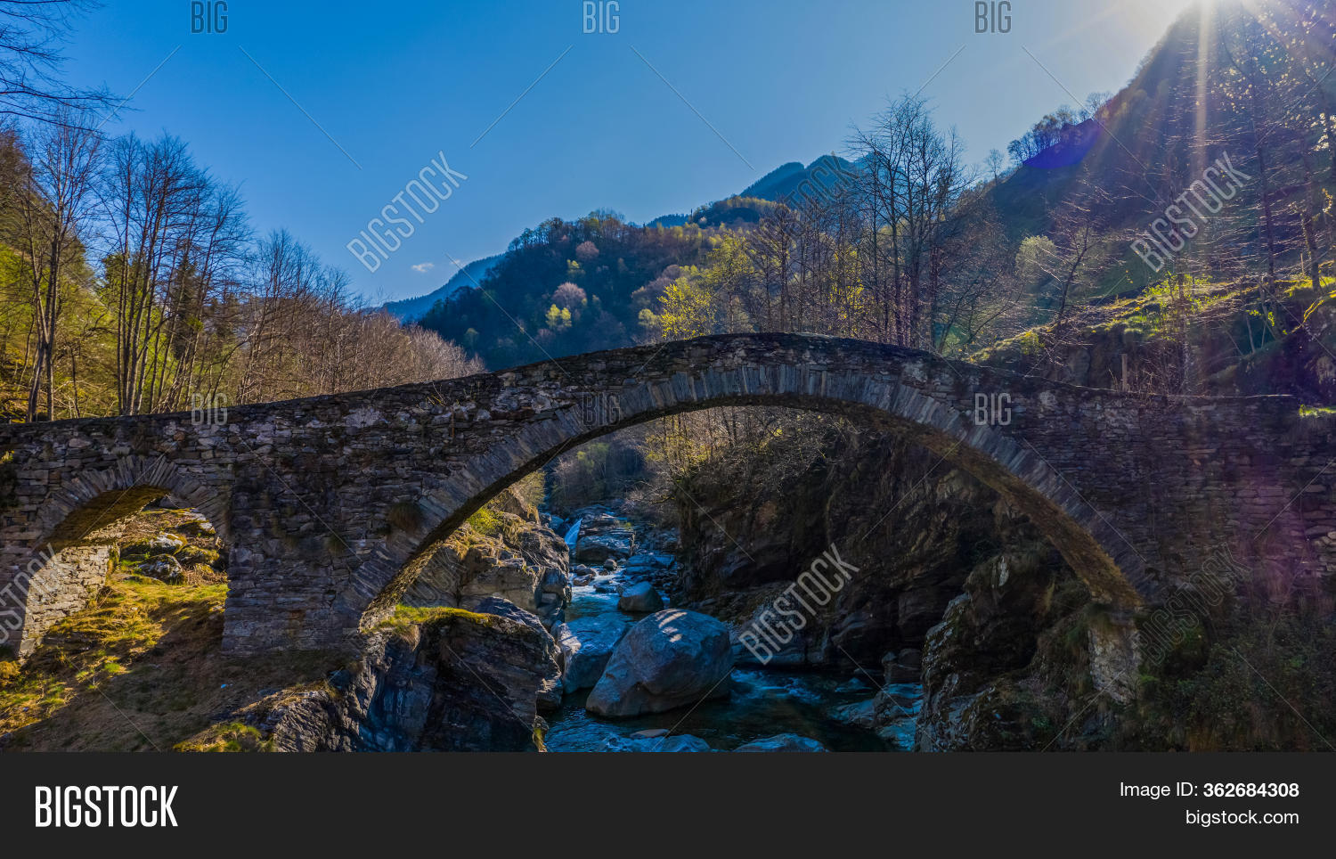 Ancient Stone Bridge Image & Photo (Free Trial) | Bigstock