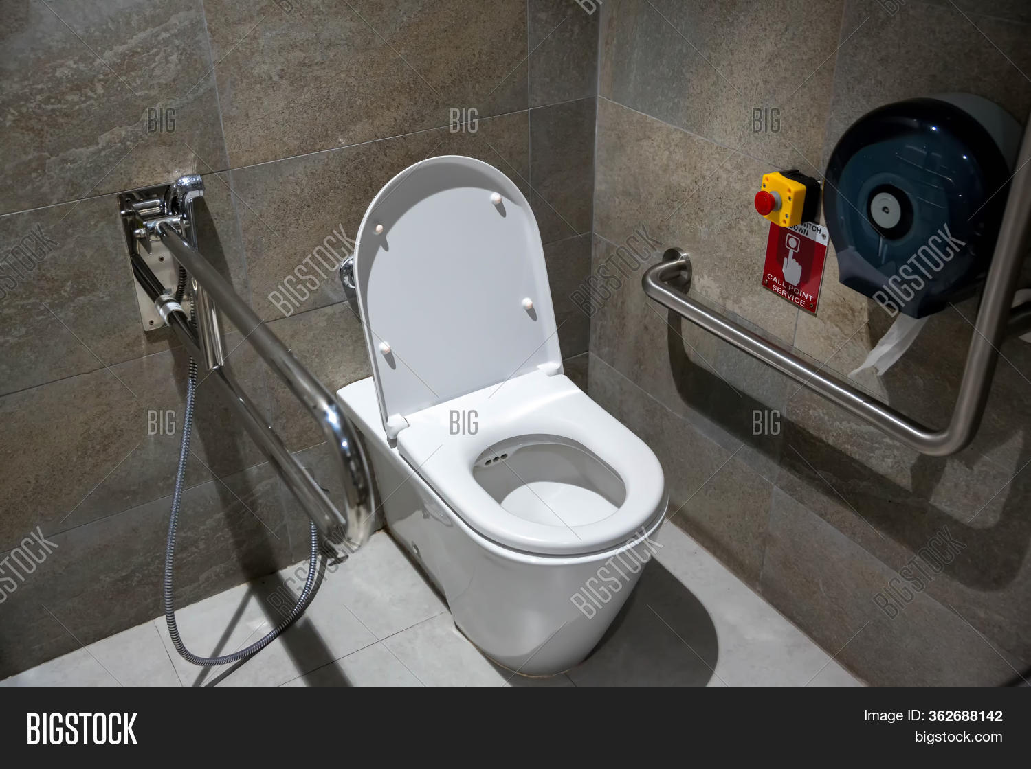 Public Disabled Toilet Image & Photo (Free Trial) | Bigstock