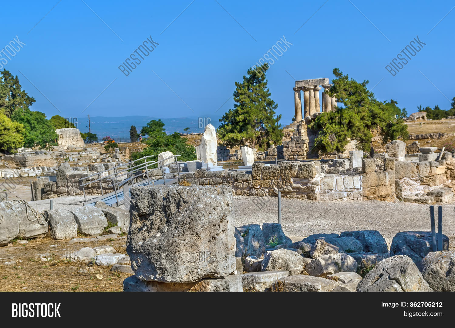 Ruins Temple Apollo Image & Photo (Free Trial) | Bigstock