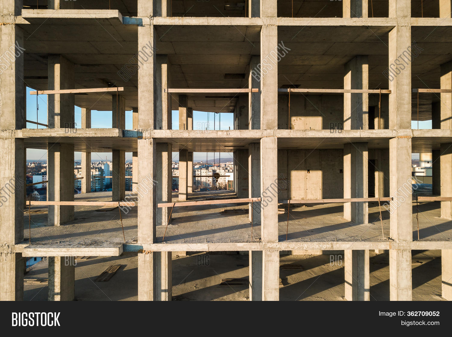 Aerial View Concrete Image & Photo (Free Trial) | Bigstock
