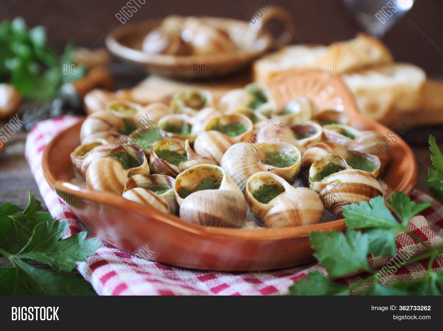 Escargots, Traditional Image & Photo (Free Trial) | Bigstock