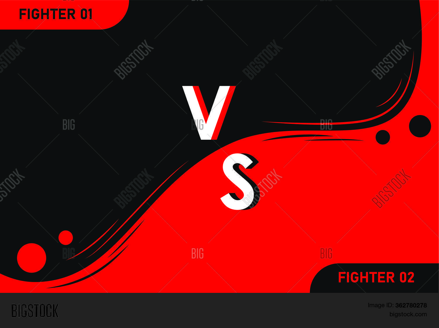 Versus Vs Letters Vector & Photo (Free Trial) | Bigstock