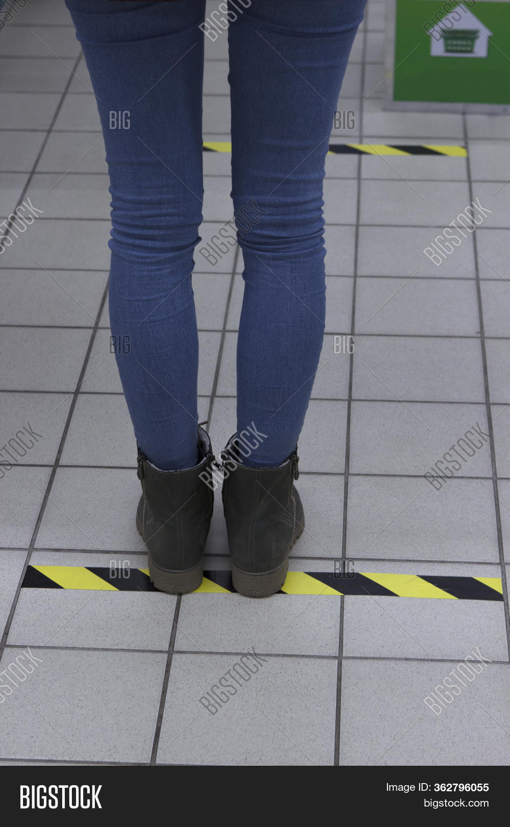 Person Stands Line Image & Photo (Free Trial) | Bigstock