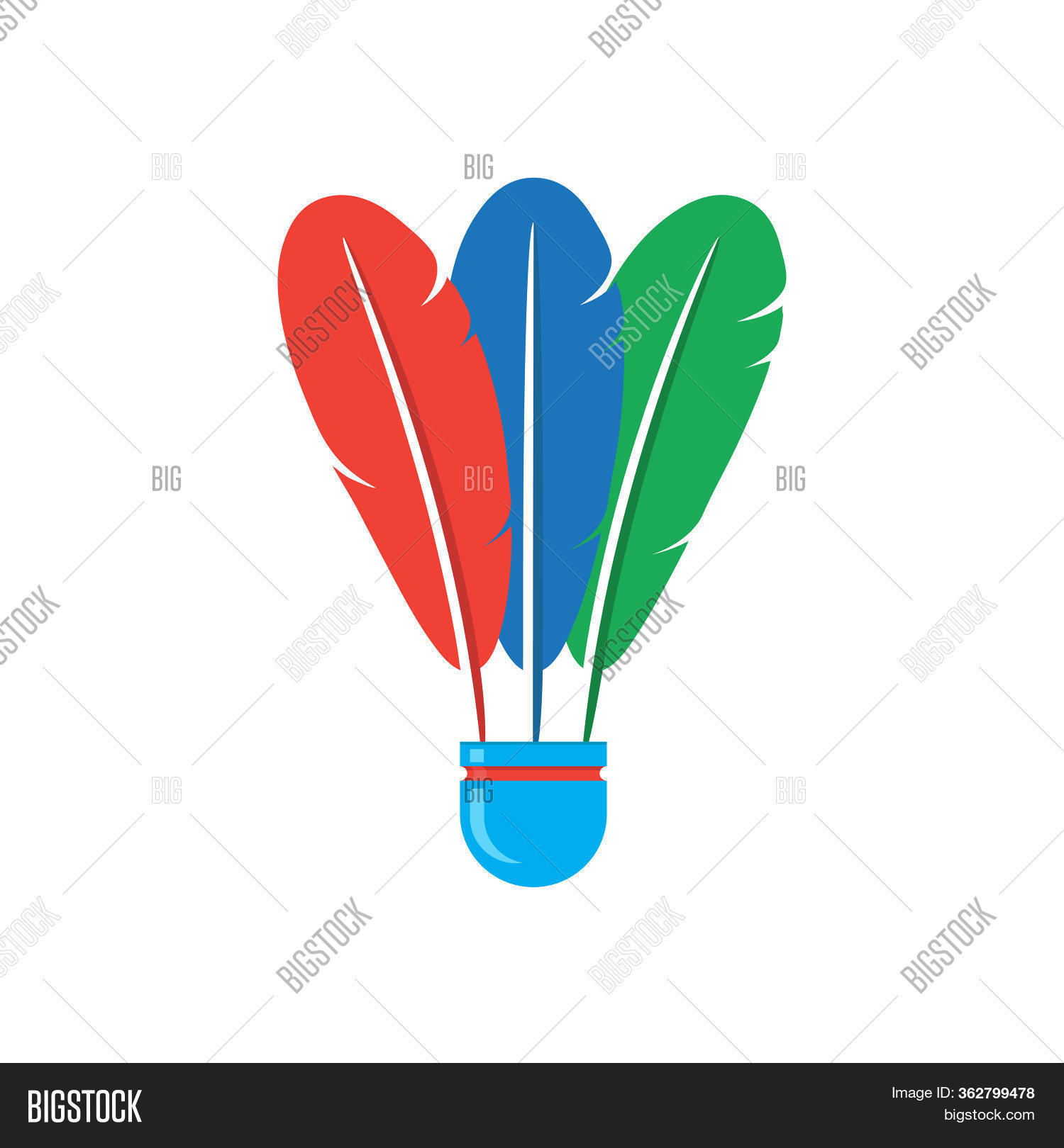 Shuttlecock Icon Image & Photo (Free Trial) | Bigstock